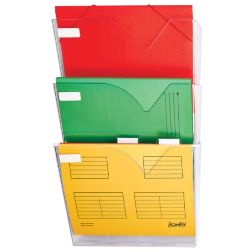Bantex Vision Wall Pocket Organizer (Landscape) - B945100008 - ZayZi Inc